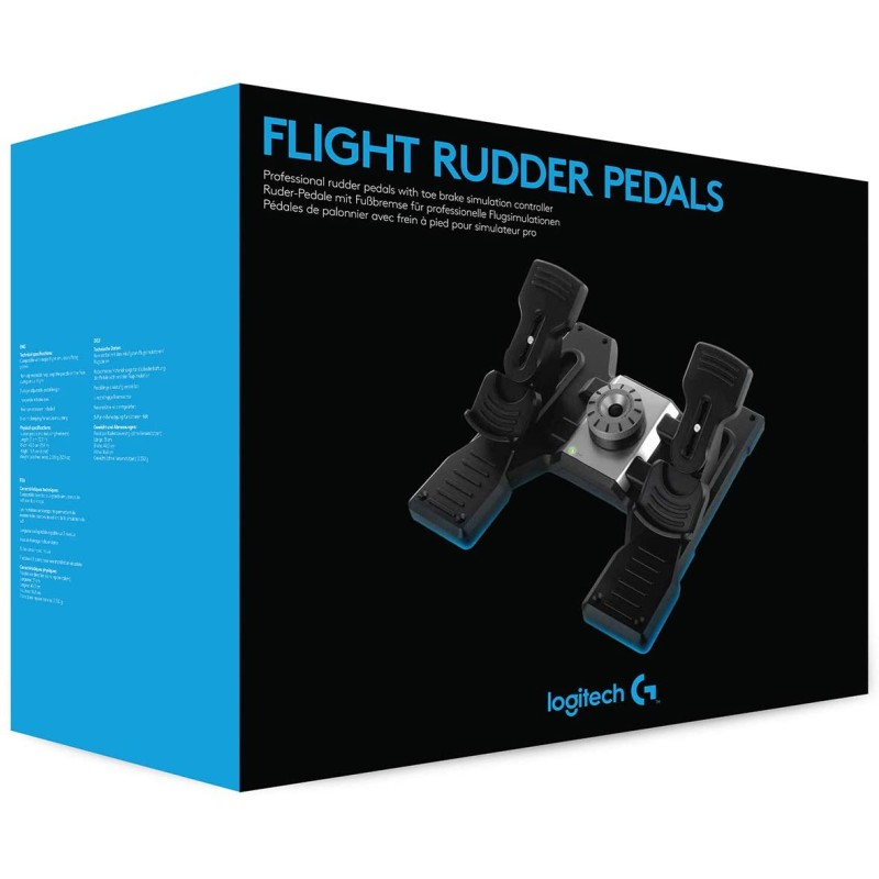 خرید پدال هدایت پرواز Logitech G Pro Flight Rudder Pedals - Logitech G Pro