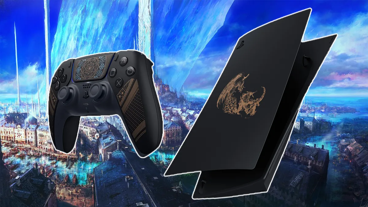 خرید دسته PS5 - نسخه محدود بازی DualSense -Final Fantasy XVI Limited Edition - Final Fantasy 16